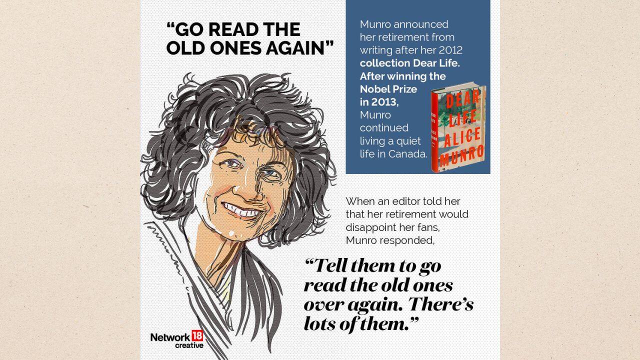The life and works of late Canadian Nobel Laurate Alice Munro