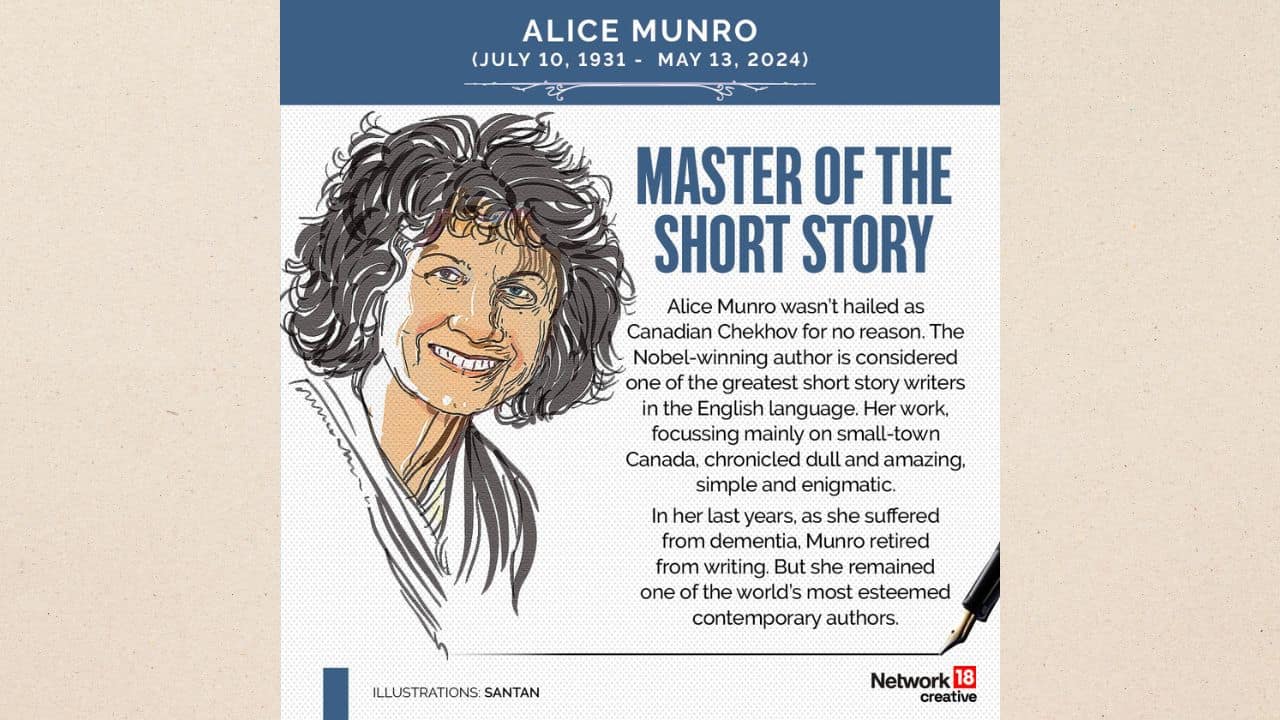 The life and works of late Canadian Nobel Laurate Alice Munro