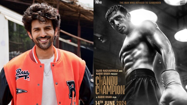 Kartik Aaryan drops another poster of 'Chandu Champion'; this one shows ...