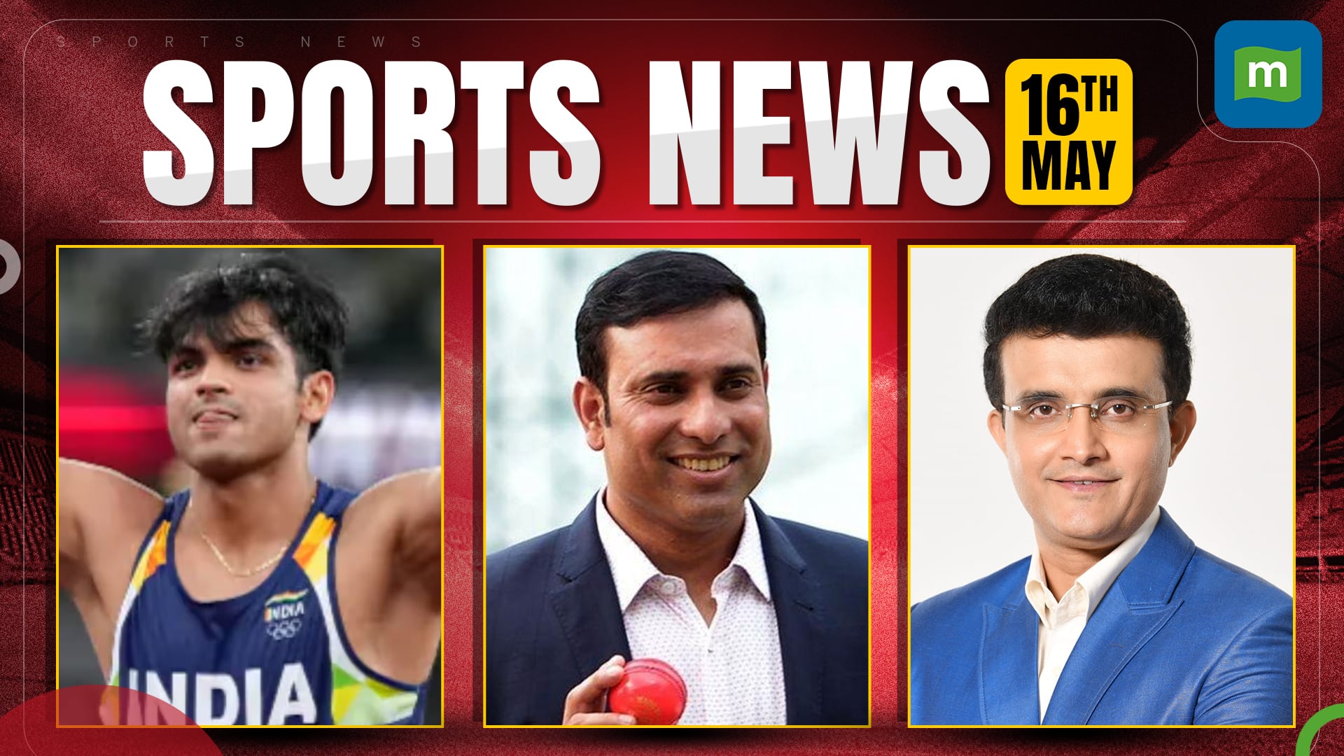 Sports News: Neeraj Chopra wins Gold in Fed Cup | VVS Laxman Might Be ...