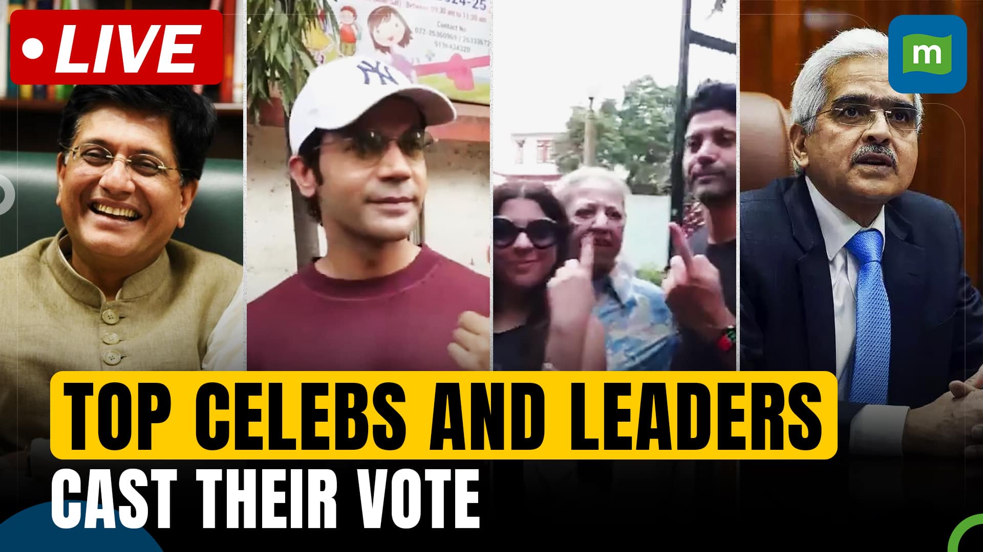 Top Leaders And Celebrities Cast Their Votes For The Lok Sabha Election ...