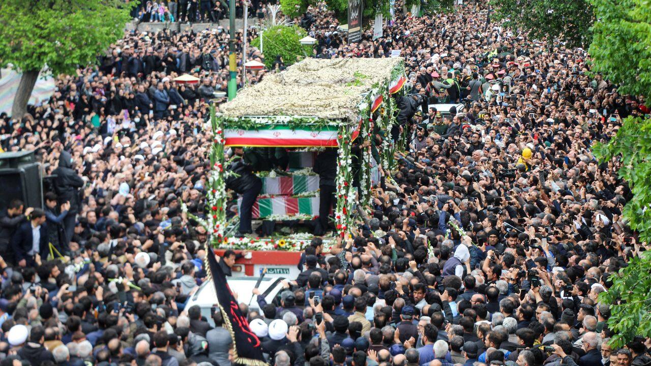 Iranian President helicopter crash: Iran mourns as funerals of Ebrahim ...