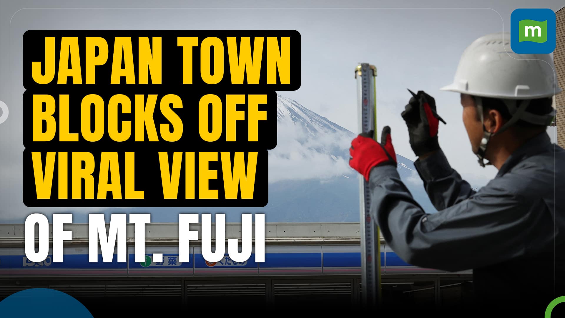 Japanese Town Erects Barrier To Block Popular Mt. Fuji View Spot To ...