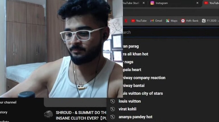 Rajasthan Royals' Riyan Parag accidentally reveals his YT search ...