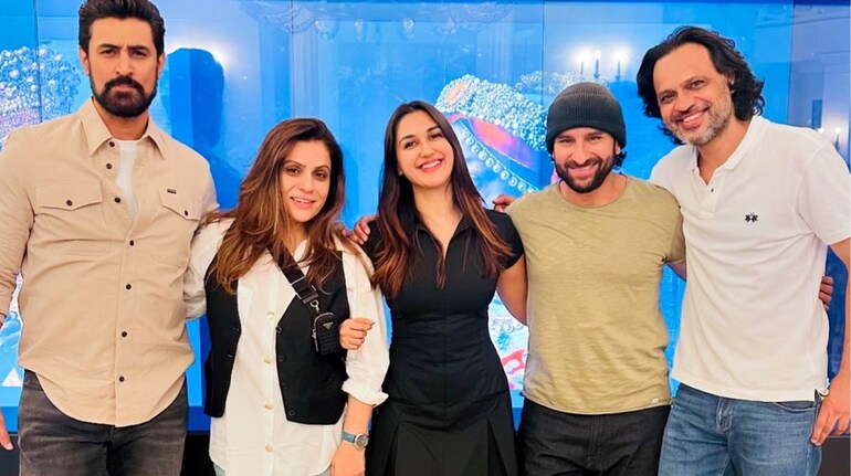 Saif Ali Khan wraps up the shoot of ‘Jewel Thief: The Red Sun’, actress ...