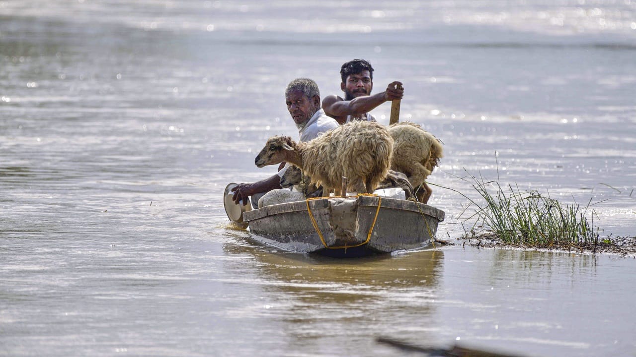 Northeast India battles flood fury. See pics