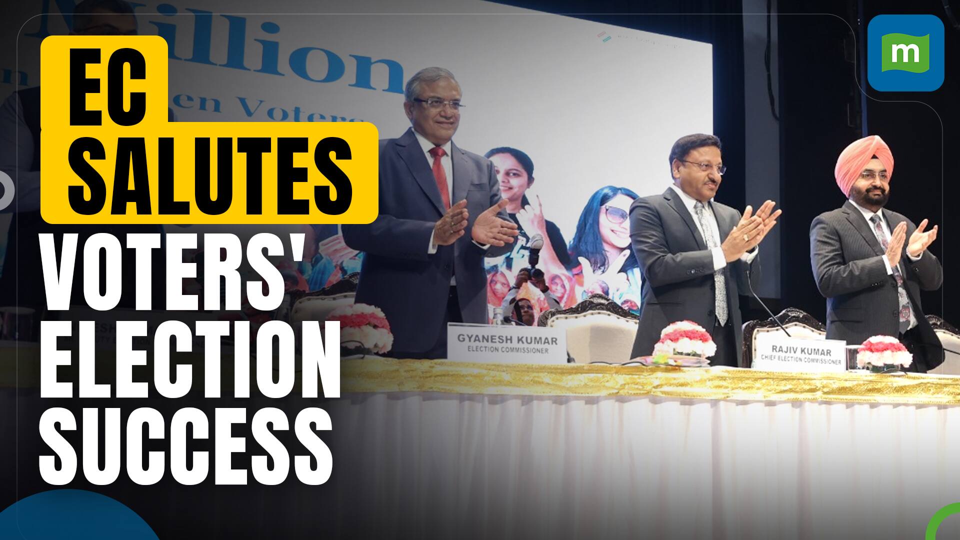 Election Commission Honors Voters For Making World's Largest Elections ...