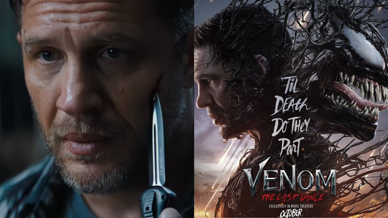 Tom Hardy returns as Eddie in ‘Venom: The Last Dance,' first trailer ...