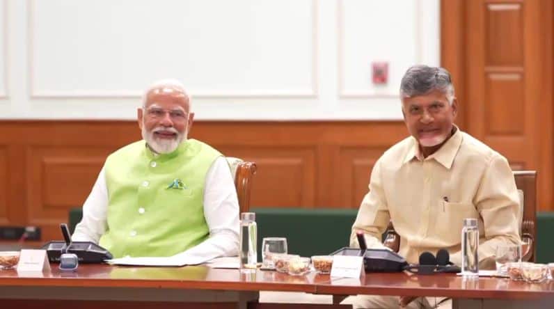 NDA unanimously elect Narendra Modi to lead the alliance