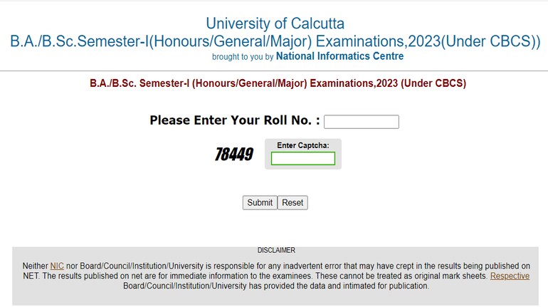 Calcutta University Result 2024 declared for BA, BCom and BSc courses, direct link here