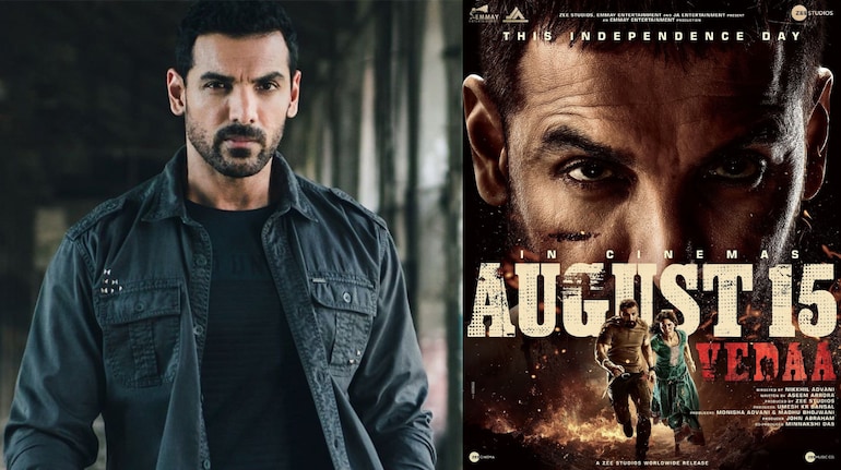John Abraham starrer ‘Vedaa’ to release on Independence Day, new poster out