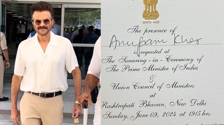 Anil Kapoor reaches Delhi to attend PM Narendra Modi's swearing in ...