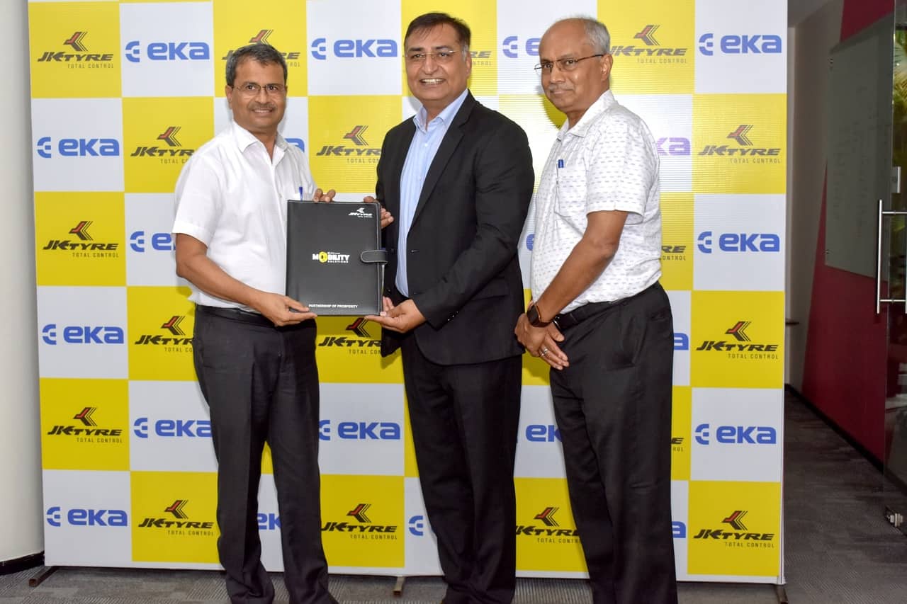 JK Tyre partners with EKA Mobility to provide comprehensive tyre management