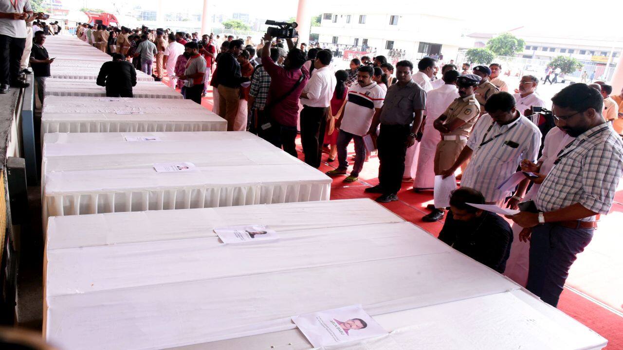 IAF flight brings home mortal remains of Indians killed in Kuwait fire ...