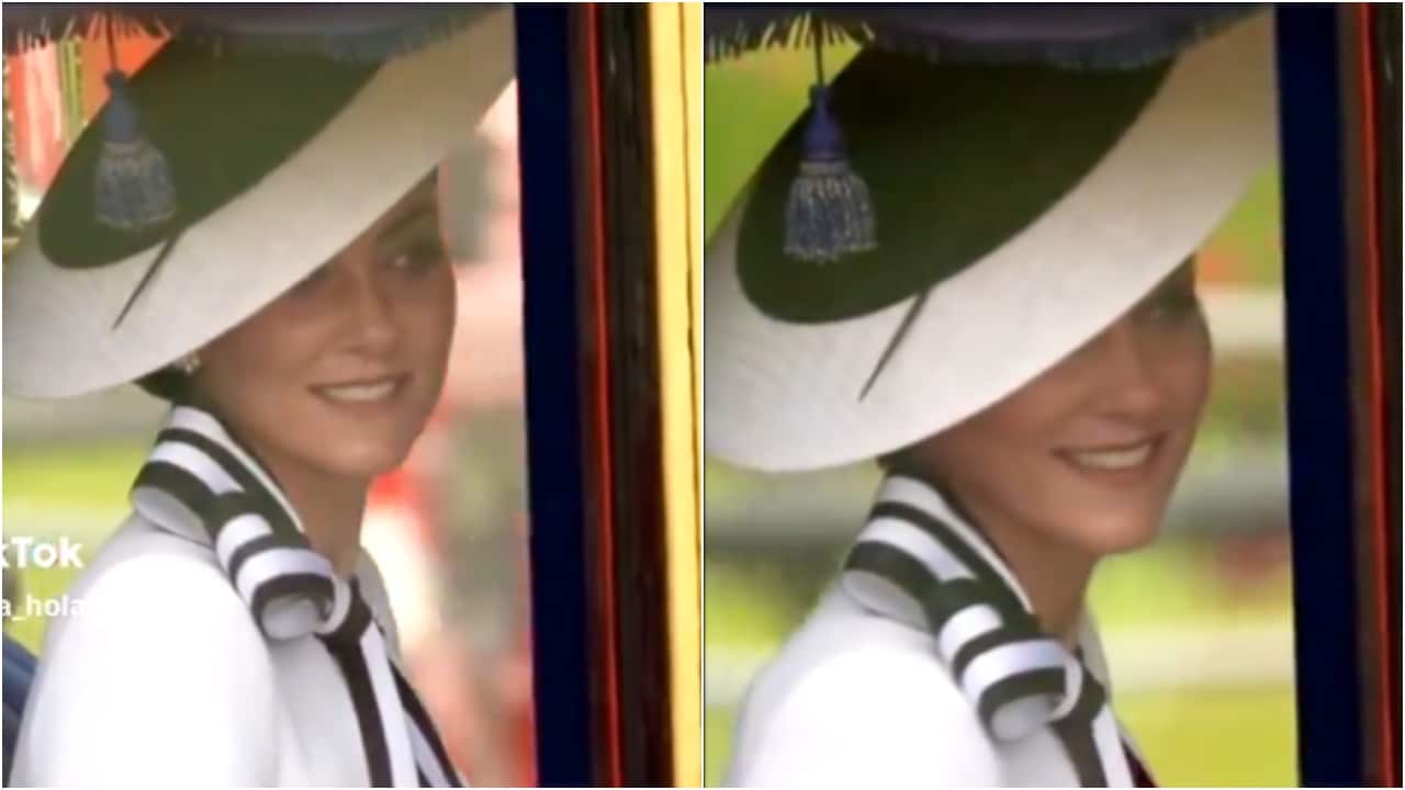 Kate Middleton makes first appearance at King Charles' birthday parade ...