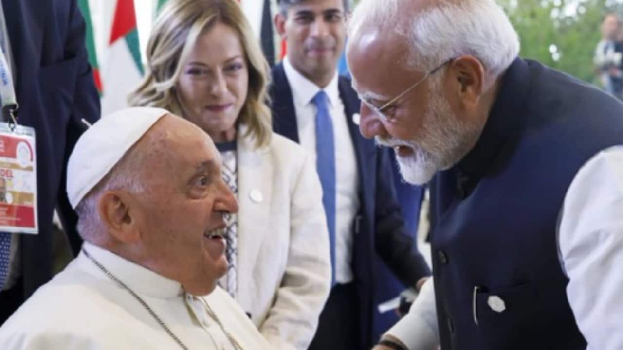 Kerala Congress apologises after backlash over PM Modi-Pope tweet ...