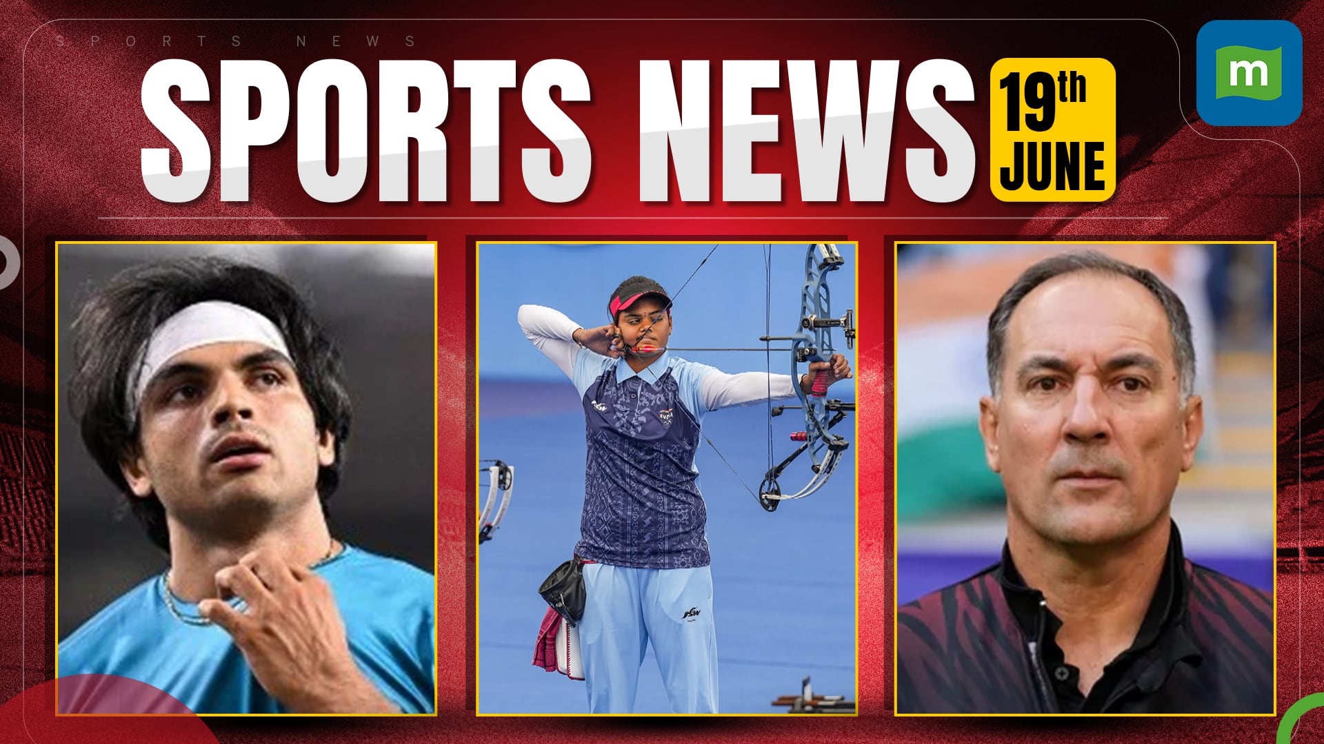 Sports news update: Neeraj Chopra wins gold at Paavo Nurmi Games; ex ...