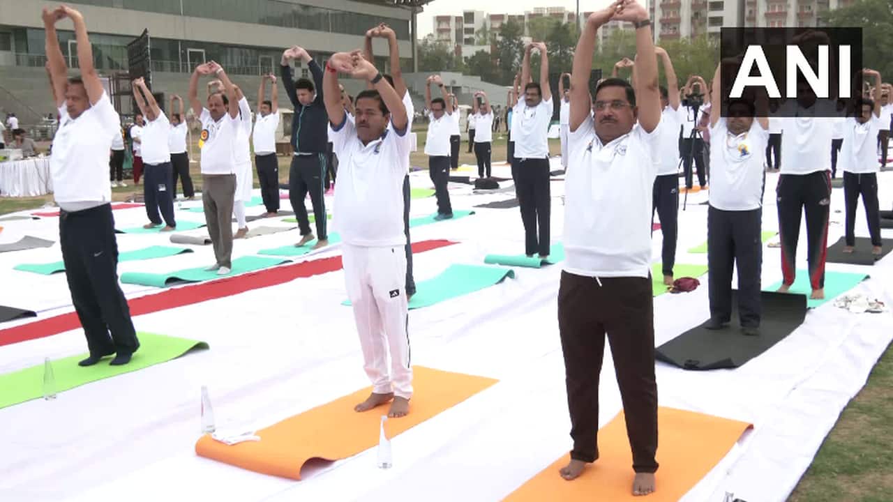 International Yoga Day: Glimpses from around the world on celebration ...