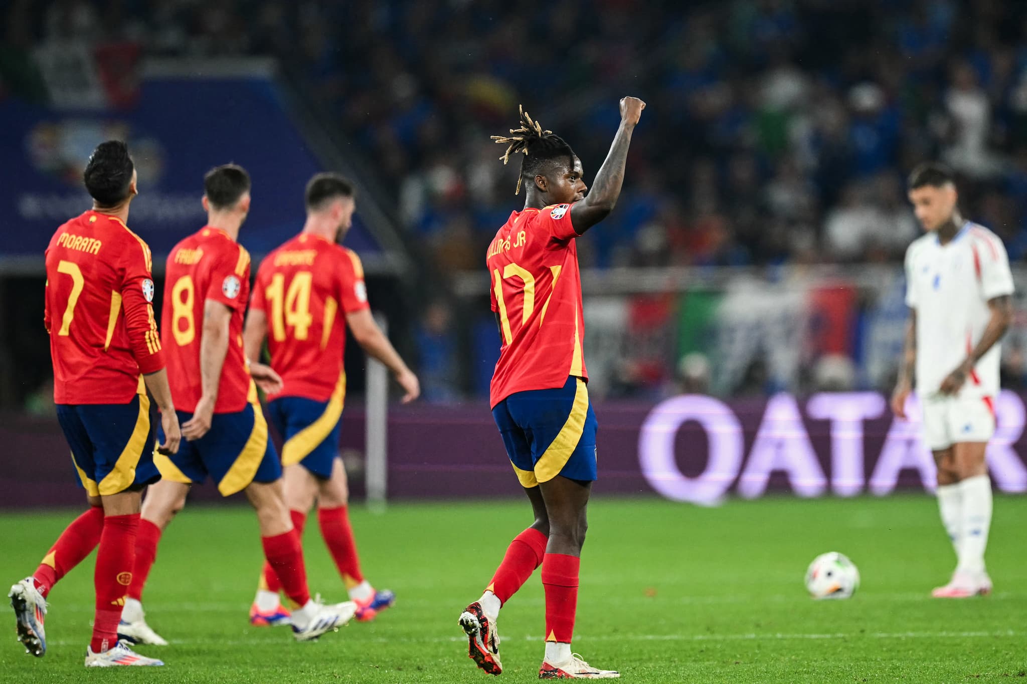 Spain secures Euro 2024 knockout berth with stunning victory over Italy ...