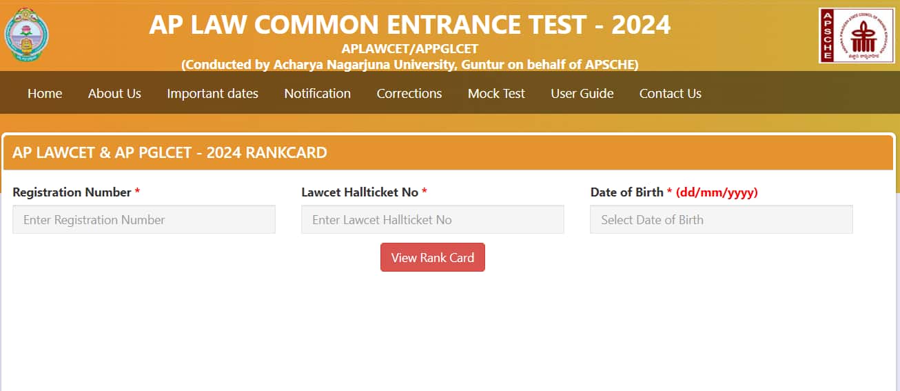 AP LAWCET, PGLCET Results 2024 out at cets.apsche.ap.gov.in, download ...