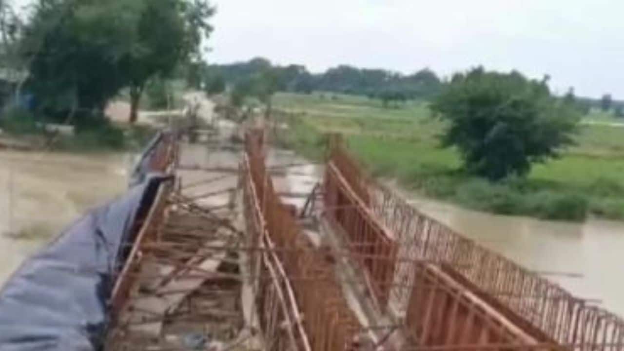 Video: Portion of under-construction bridge collapses in Bihar, fifth ...