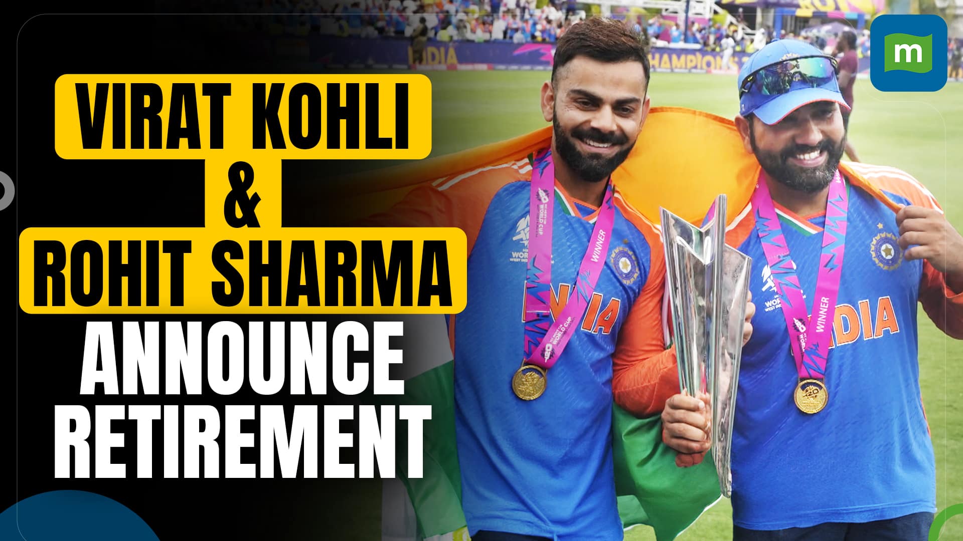 Virat Kohli and Rohit Sharma Announce Retirement From T20Is | 'No Better Time To Say Goodbye'