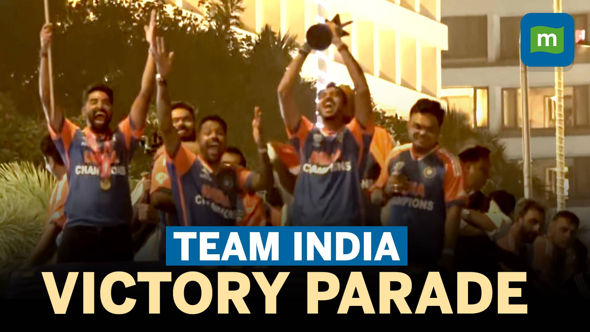 Team India Participated In the Victory Parade Celebrations Organised By ...