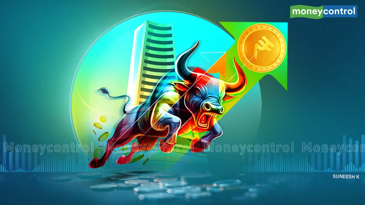 Closing Bell Nifty hits fresh record high Sensex gains 1 293 pts all sectors in the green