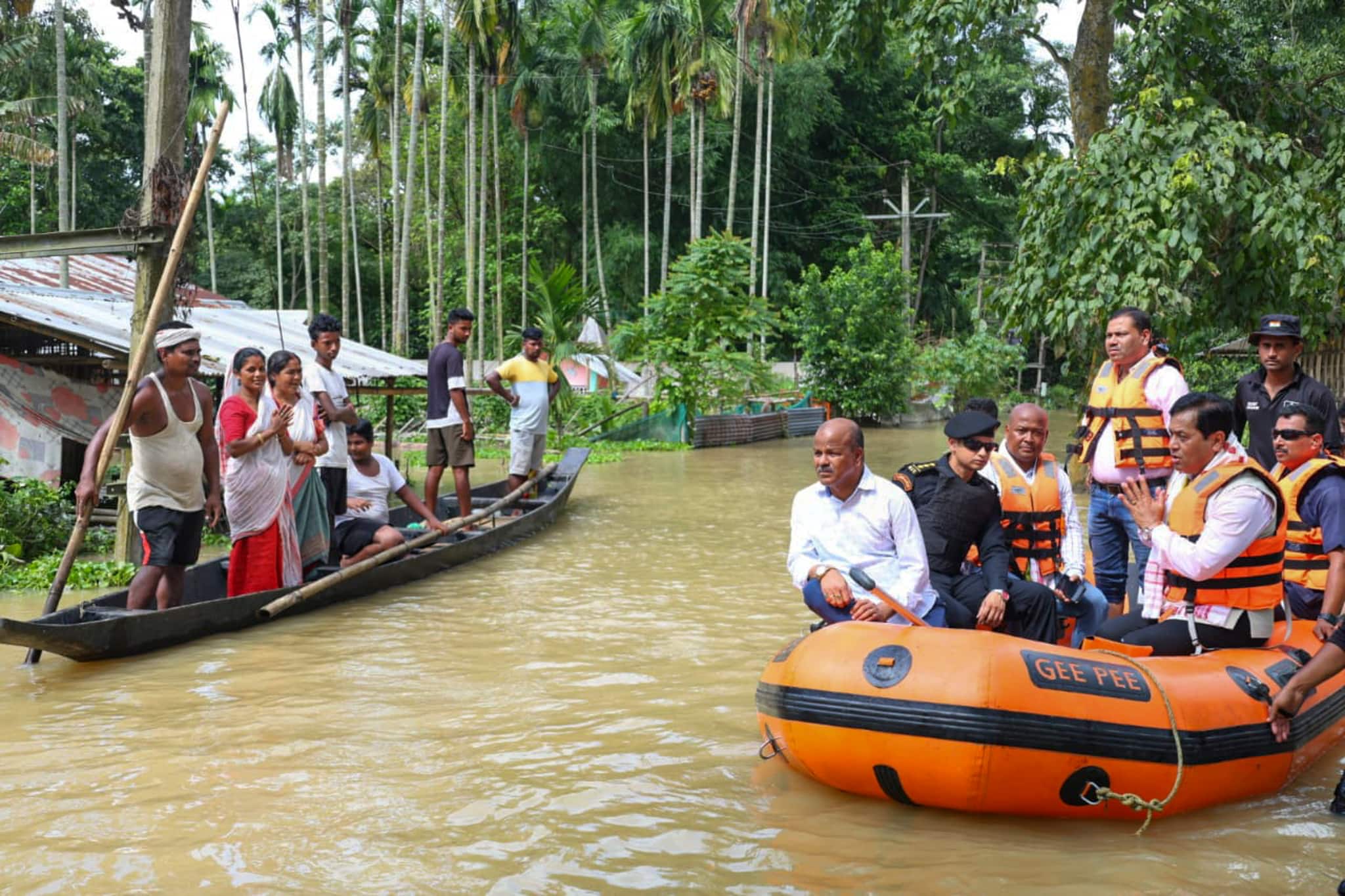 Assam's Battle with Floods: Scenes from the Deluge