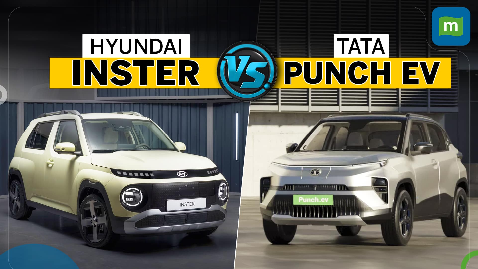Hyundai Inster vs Tata Punch EV: What are the specifications? | Hyundai ...