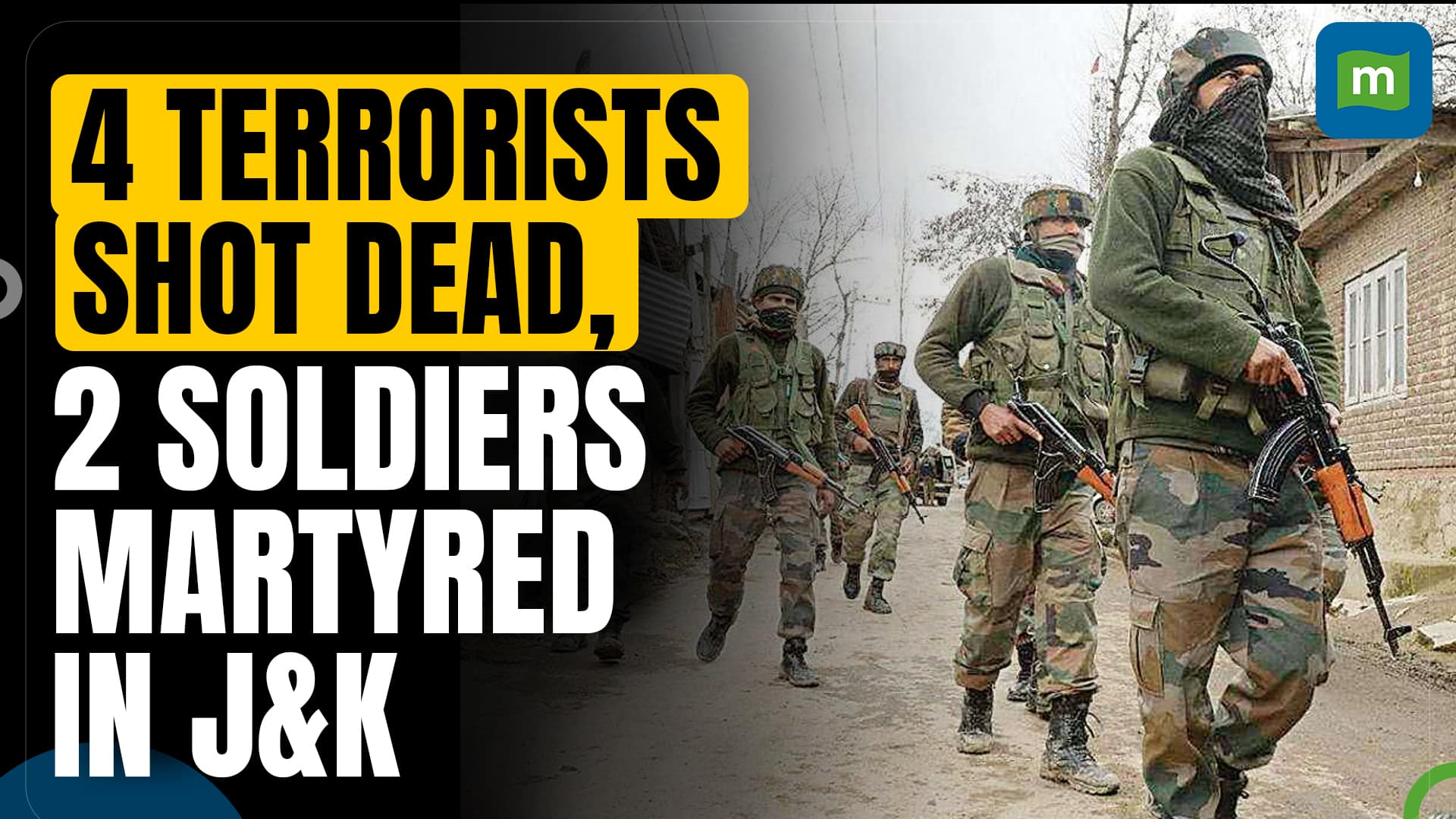 2 Soldiers Martyred In Twin Encounters In Jammu and Kashmir, At Least 4 ...