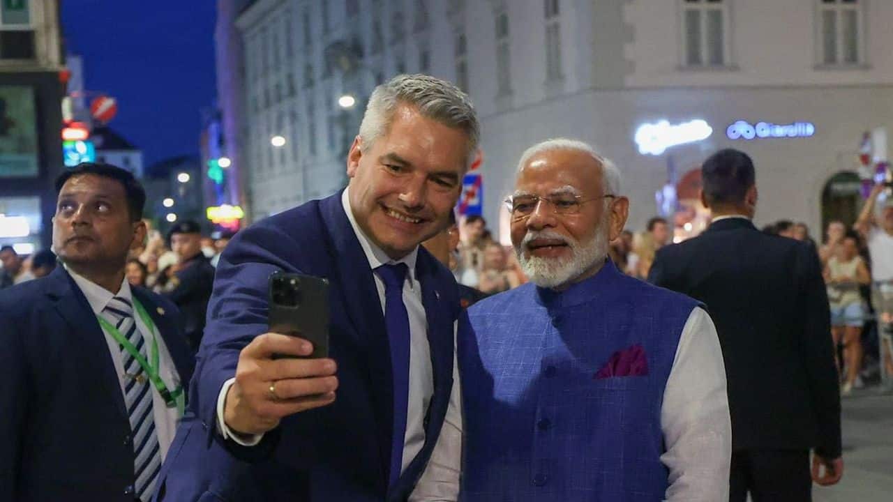 Modi in Austria: Ties to get stronger, says PM as he meets Chancellor ...