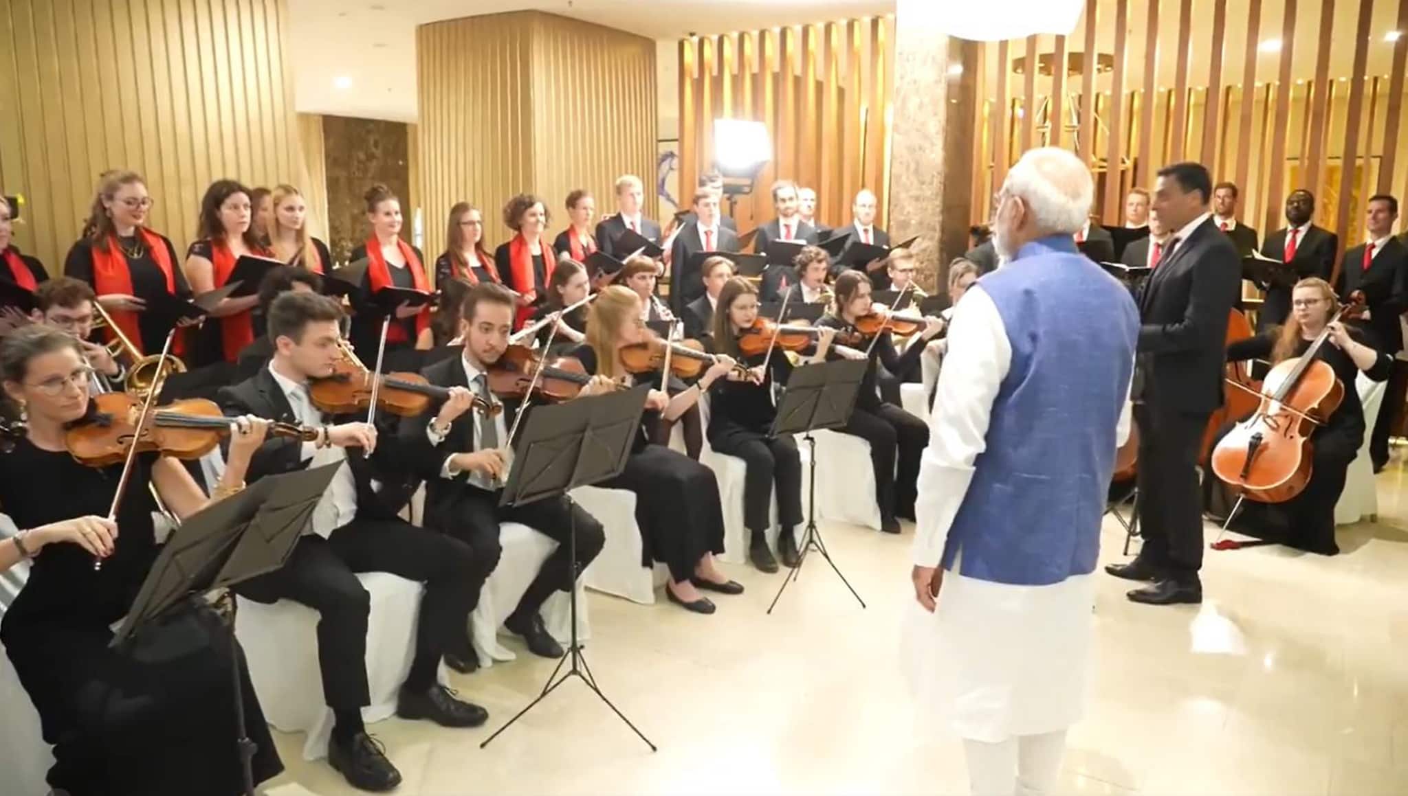 PM Modi Austria visit: 'Vande Mataram' musical harmony, Indological ...