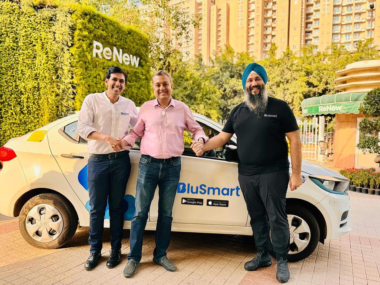 BluSmart raises $24 million from MS Dhoni Family Office, ReNew Power CEO Sumant Sinha