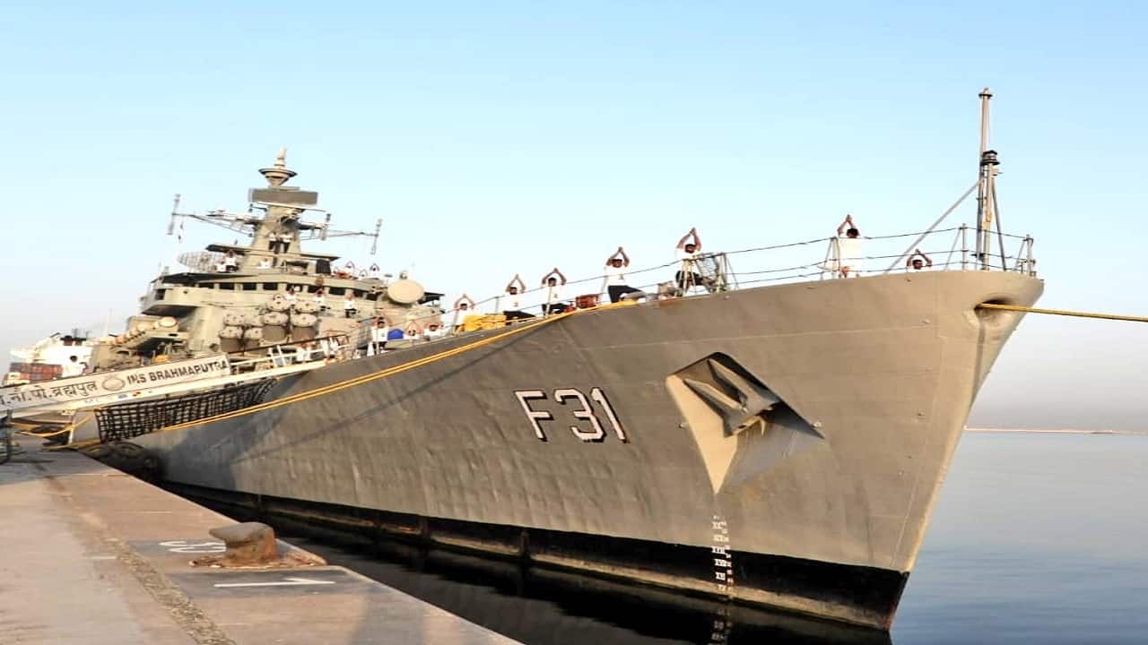 INS Brahmaputra may return to sea by year-end, fully combat-ready by ...