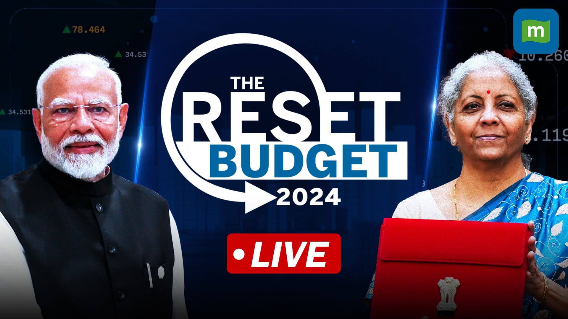 Union Budget 2024 Live | Modi 3.0 Government First Budget | The Reset ...