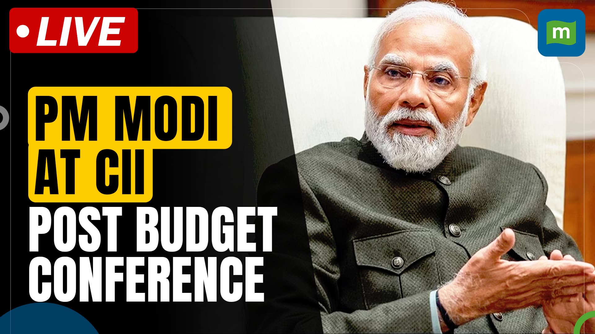 LIVE: PM Narendra Modi Attends CII Post Budget Conference In Delhi ...