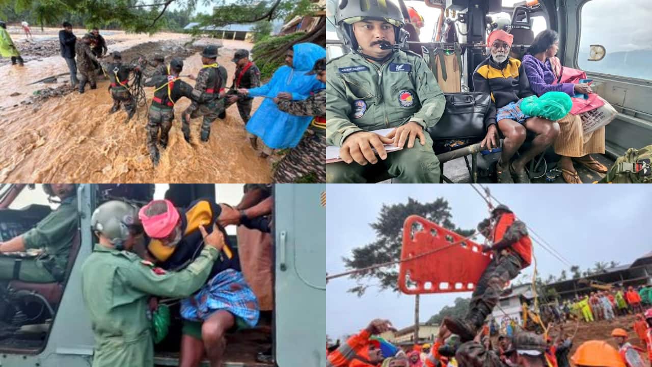 Wayanad landslides rescue ops: IAF airlifts Bailey Bridge from Delhi ...