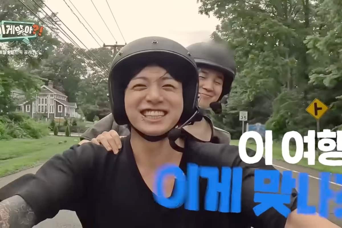 BTS’ Jimin and Jungkook enjoy a bike ride in D-3 clip of upcoming variety show Are You Sure ...