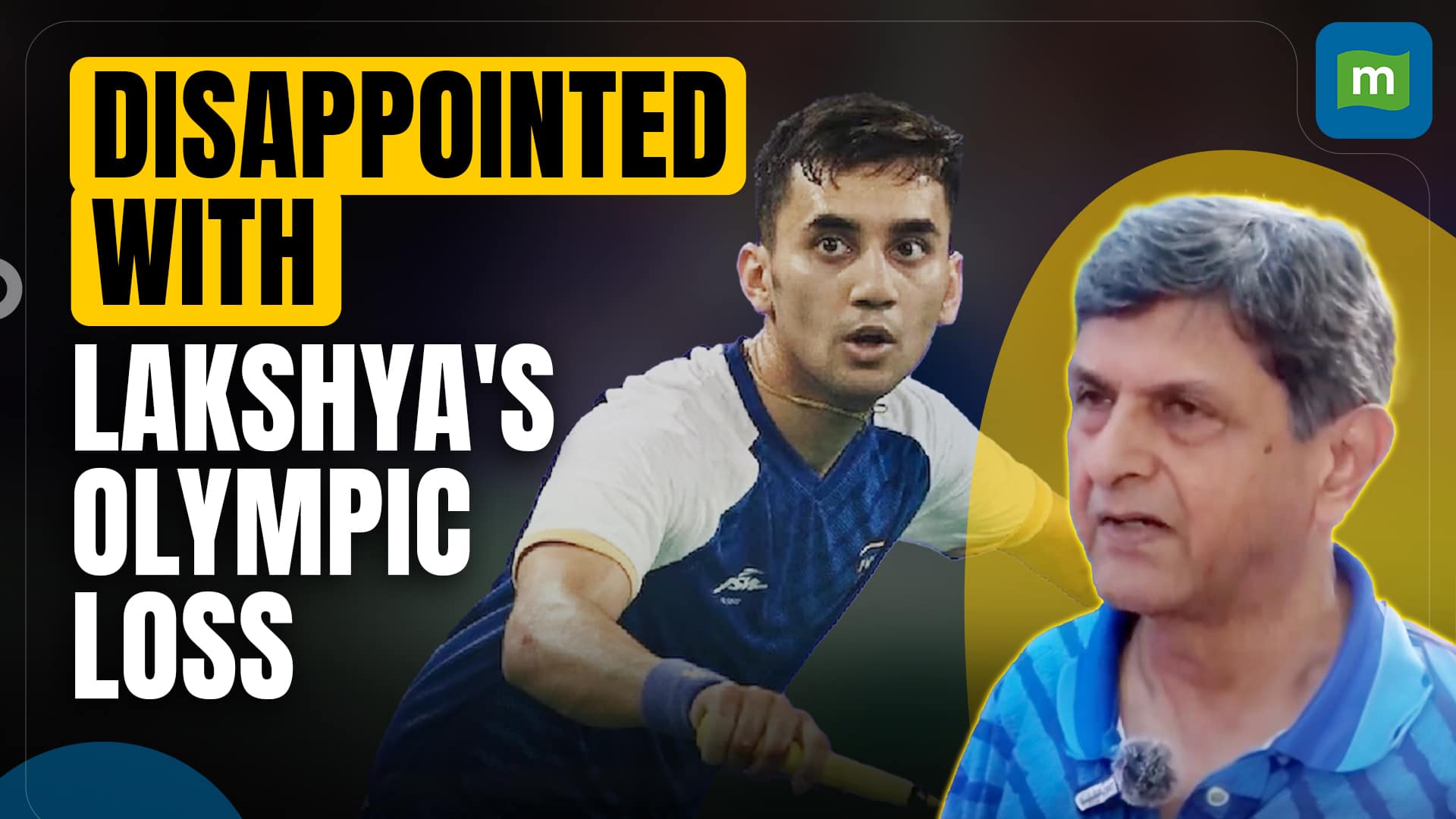 Former badminton player Prakash Padukone reacts after Lakshya Sen’s ...