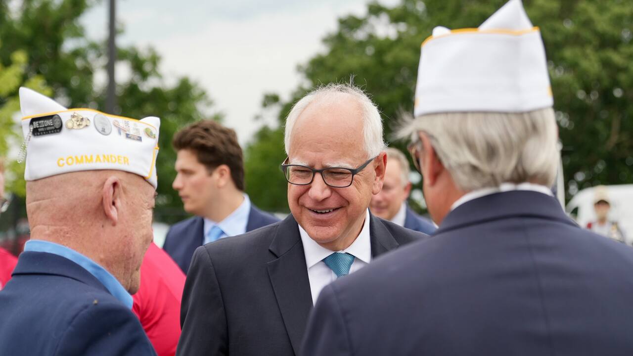 Kamala Harris' VP pick Tim Walz targets Donald Trump at first rally ...
