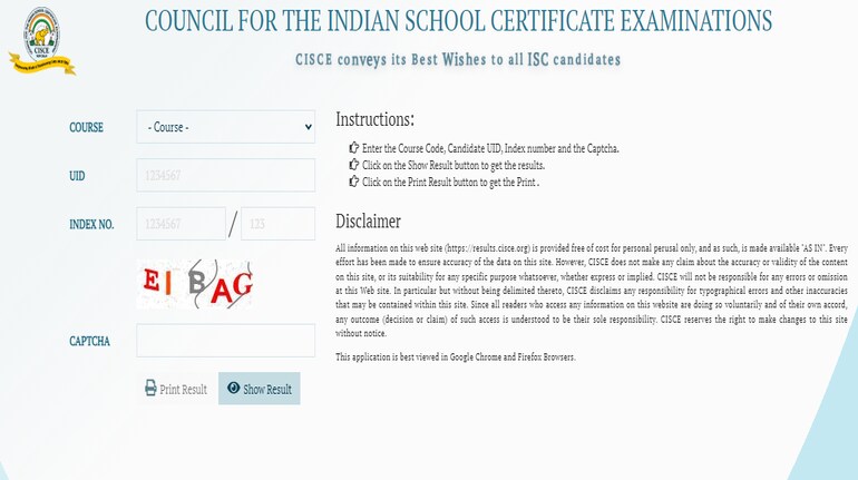 CISCE ISC 12th Improvement Result 2024 declared at cisce.org, direct link here