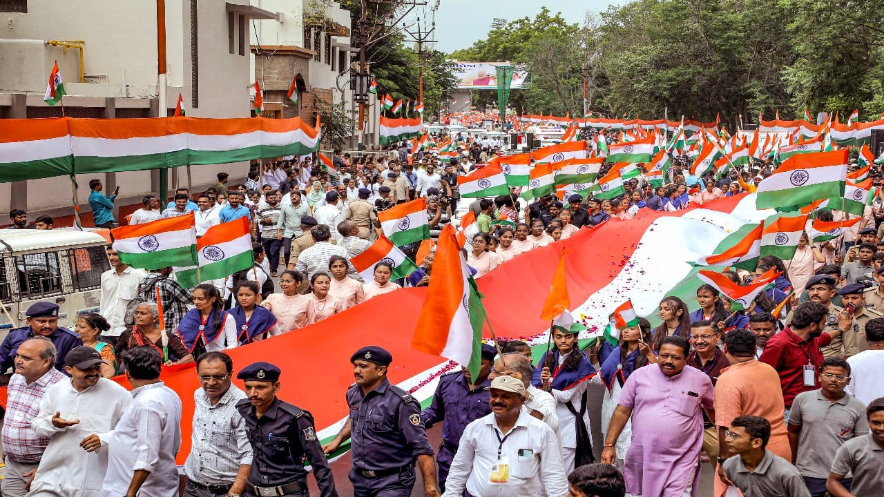 Patriotic Moments Captured Across India Ahead of Independence Day