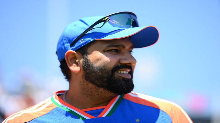 Watch: 'Hitman' Rohit Sharma spotted with his special '0264 plated ...