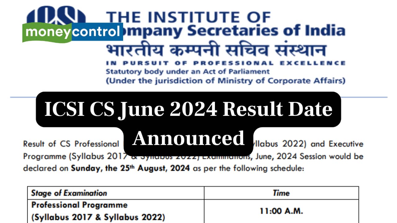 ICSI CS June 2024 Result Date Announced: Here's How to Check CS ...