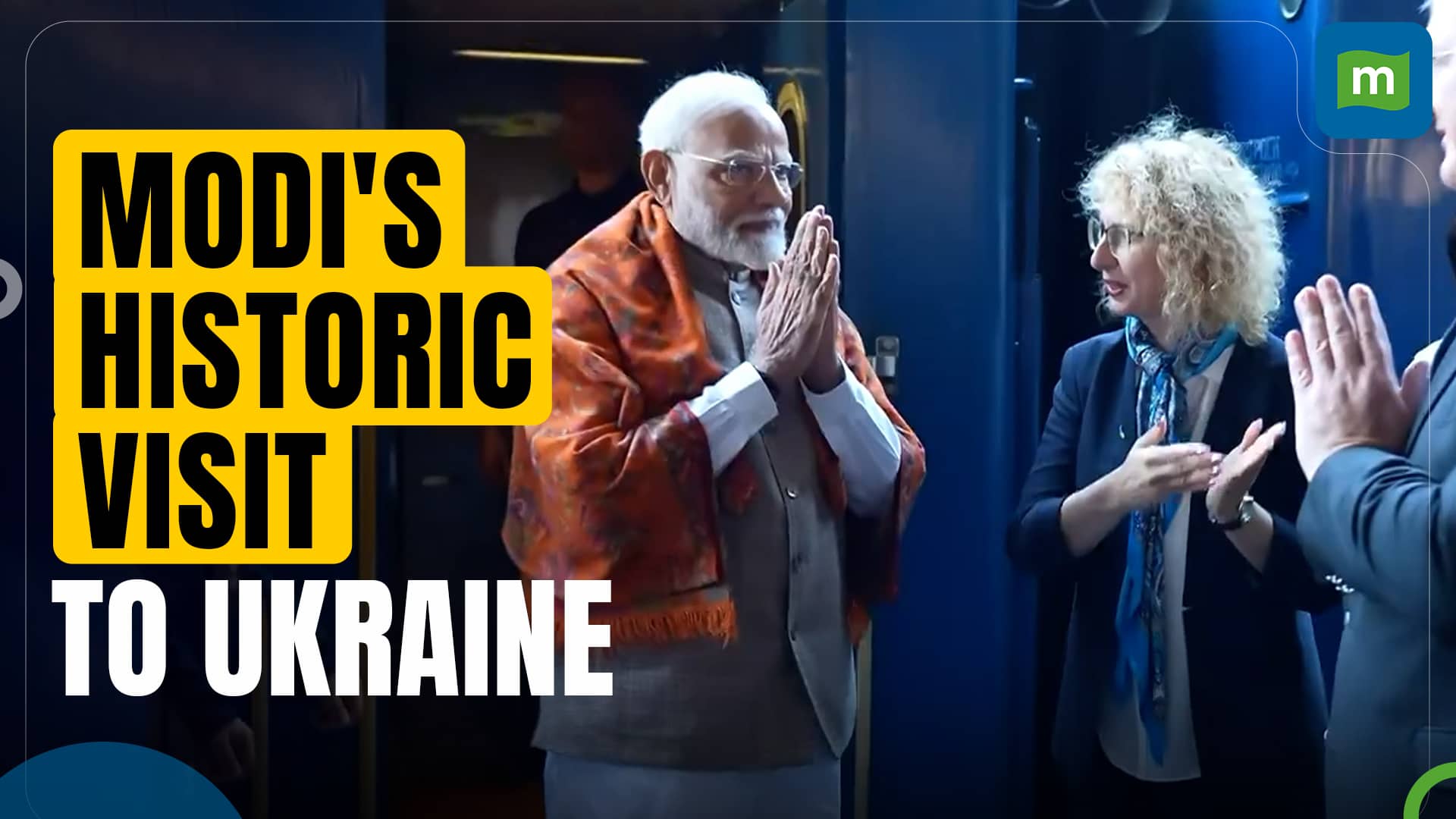 PM Narendra Modi arrives in Ukraine on historic visit to war-torn country