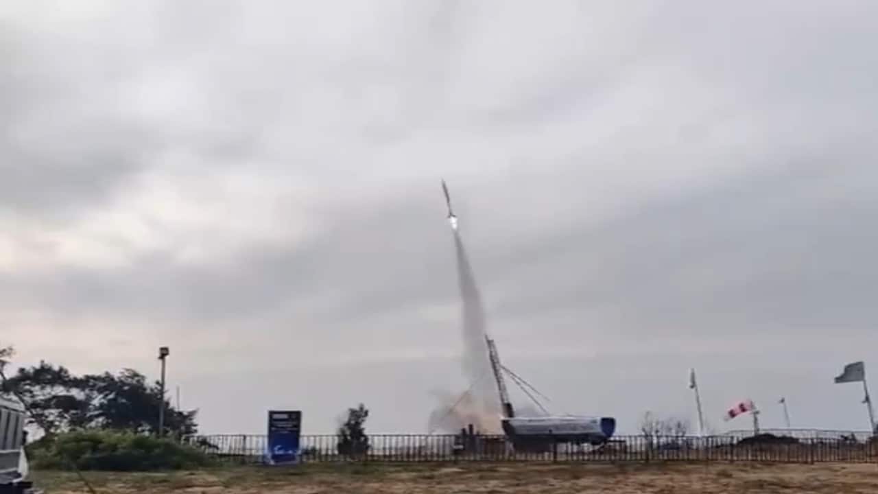 India launches first reusable hybrid rocket Rhumi 1; new satellites to ...
