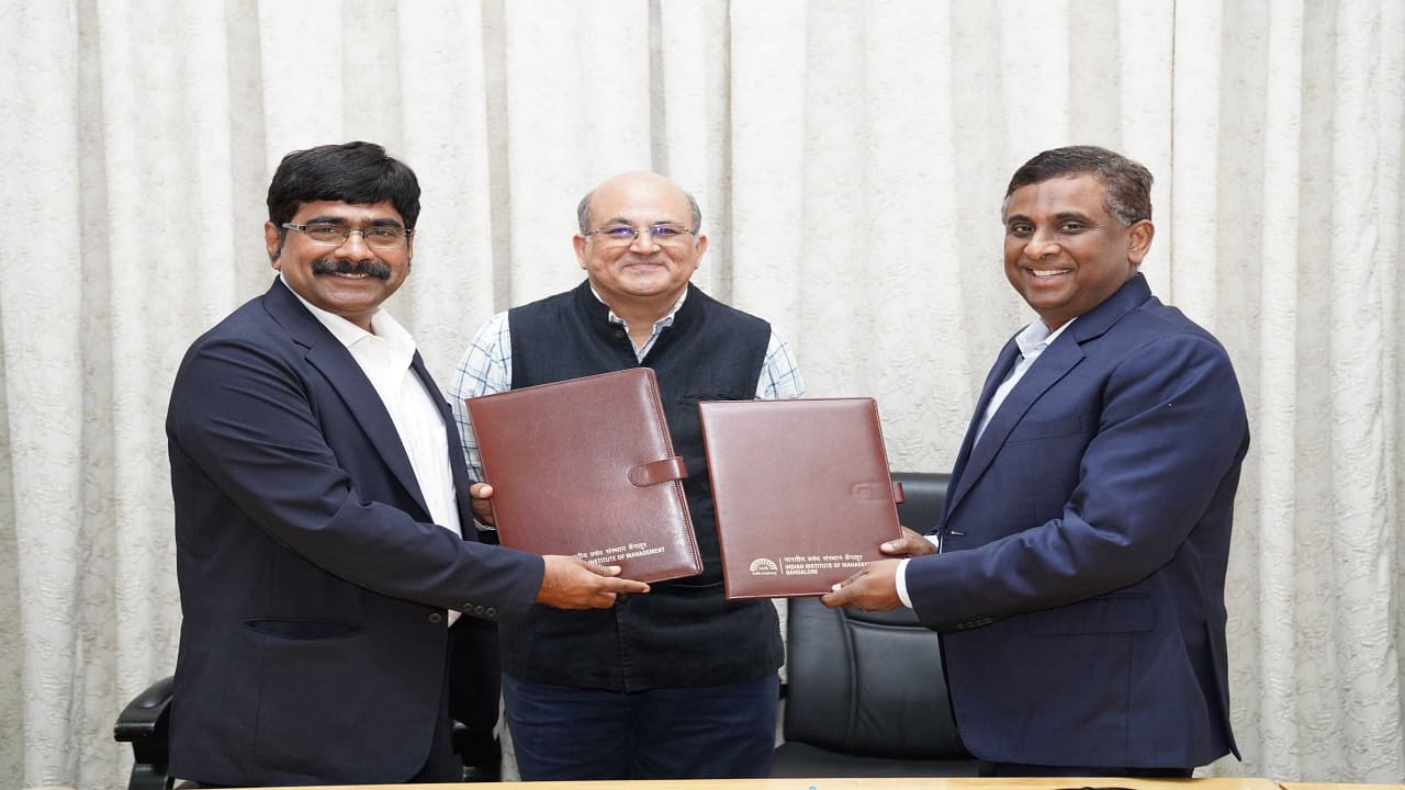 IIM Bangalore signs MoU with alum Mathew Cyriac to set up country’s ...
