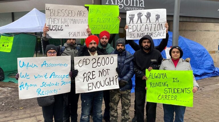 Indian students in Canada protest over immigration policy changes