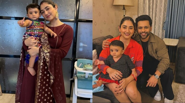 Disha Parmar celebrates Janmashtami with daughter Navya: A heartwarming ...